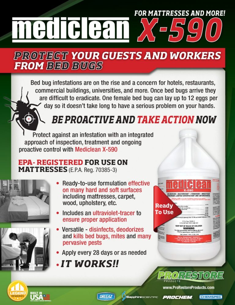 X-590 Disinfectant | MediClean, ProRestore – Chemicals